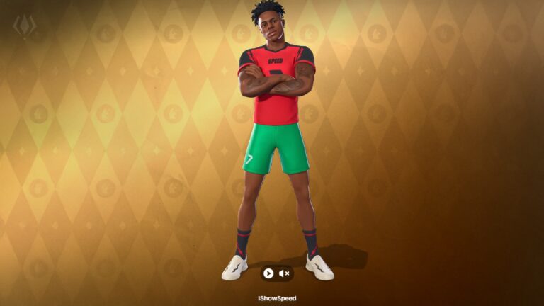 From fan to icon: IShowSpeed is now in Fortnite!