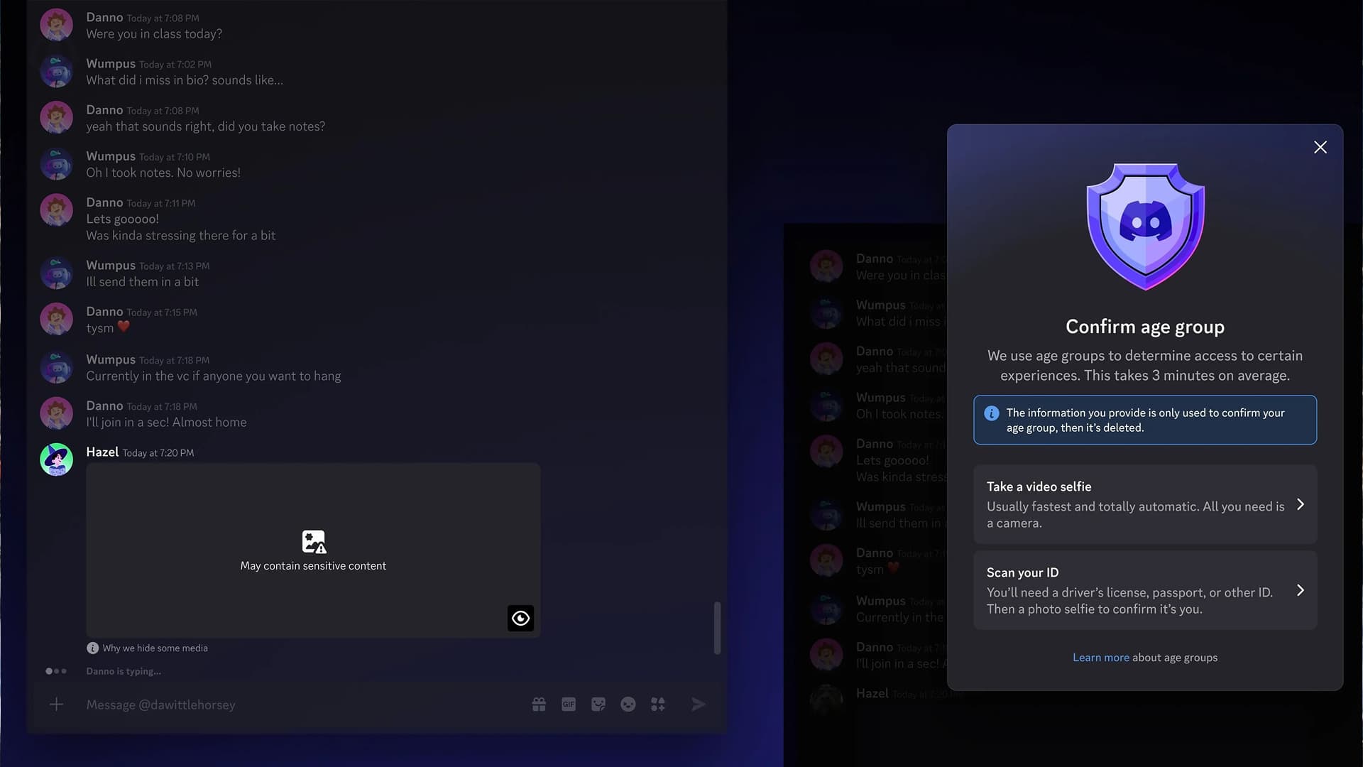 Discord prepares age verification system